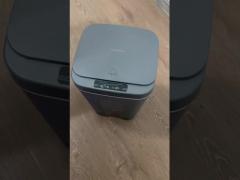 14L Slim Smart Sensor Trash Can Electric Automatic Plastic Garbage Bin Office Kitchen Home Rubbish Dustbin