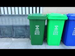 Durable 240 Liter Wheeled Waste Bin for Home and Business