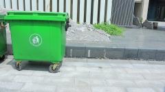 Durable 240 Liter Wheeled Waste Bin for Easy Disposal