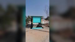 Durable Commercial Metal Waste Bin with Integrated Ashtray