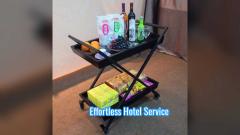 Hotel Service Trolley For Easy Serving