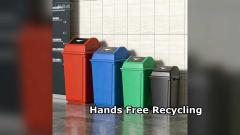 Hands Free Recycling Bin Large Capacity