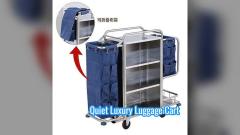 Hotel Luggage Cart Silent Wheels