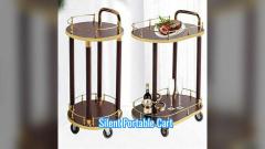 Silent Folding Utility Cart For Food & More