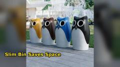 Slim Trash Bin Space Saver