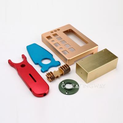 China 2D 3D Aluminum CNC Parts Custom Billet Motorcycle Parts Type III Hard Anodized for sale