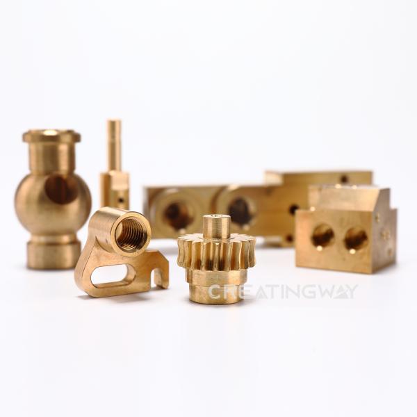 Quality Precision CNC Machining Service For Copper Alloy Parts 0.01mm Tolerance 5 Axis Machining for sale