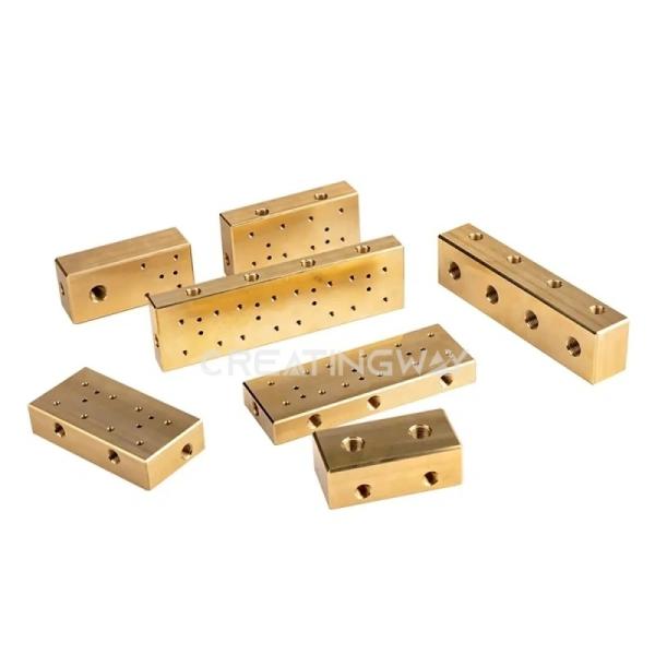 Quality Custom Precision Copper CNC Brass Parts CNC Machining Milling Turning Service for sale