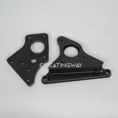 China Ergonomic Aluminum Camera Grip With 3D Contoured CNC Matte Non Reflective Anodizing for sale