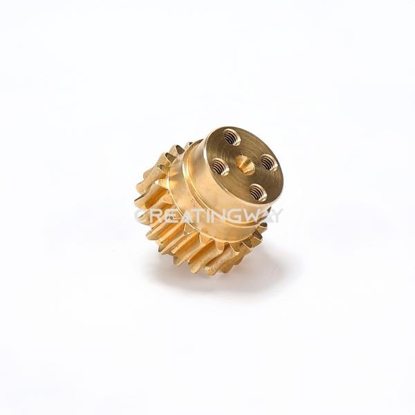Quality Custom Brass CNC Parts Precision CNC Brass Nipple Nozzle Turning Machining Services for sale