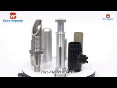 custom cnc machining service with ±0.01mm tolerance for multi-material precision machined components