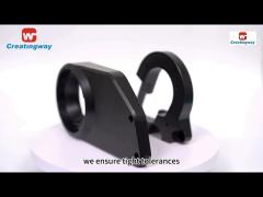 custom cnc machined parts with ±0.01mm tolerance and multi-material capability using 5-axis machinin