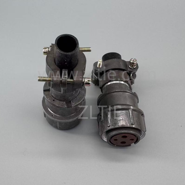 2PM-22 Series 4Pin Female Straight Cable Plug Unshielded ...