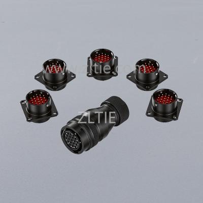 China MS3112E14-19P MIL-DTL-26482 Series 1 Connector, Box Mounting Receptacle, 14-19, Pin Contacts for sale