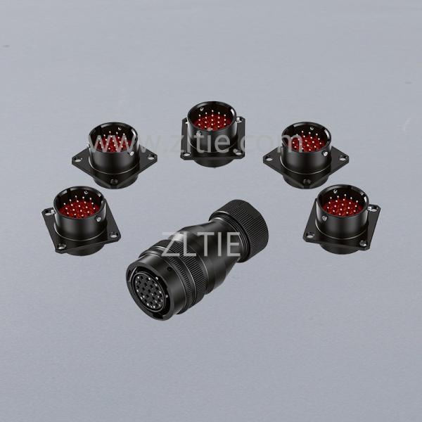 Quality MS3112E14-19P MIL-DTL-26482 Series 1 Connector, Box Mounting Receptacle, 14-19, Pin Contacts for sale