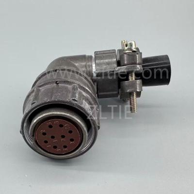 2PM-22 Series 10 Pin Female Angled Cable Plug Unshielded ...