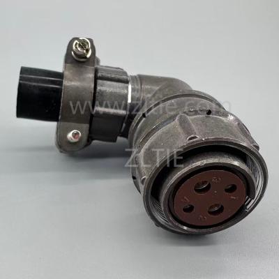 2PM-30 Series 8Pin Female Angled Cable Plug Unshielded ...