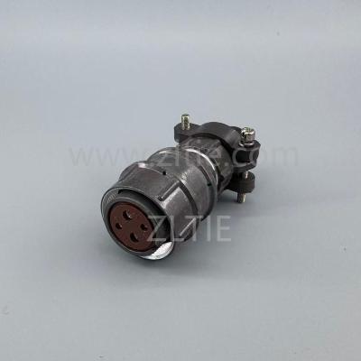 2PM-22 Series 4Pin Female Straight Cable Plug Unshielded ...