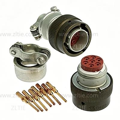 ZH23 Series Shell Size 18 10 Pin Female Plug with Straight Tail ...