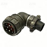 Quality 2PM-30 Series 8Pin Male Angled Cable Plug Unshielded – 2РМДТ30КУН8Ш7В1В for sale
