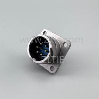 Quality FQ18 Series 7-Pin Square Flange Male Socket FQ18-7ZJ for sale