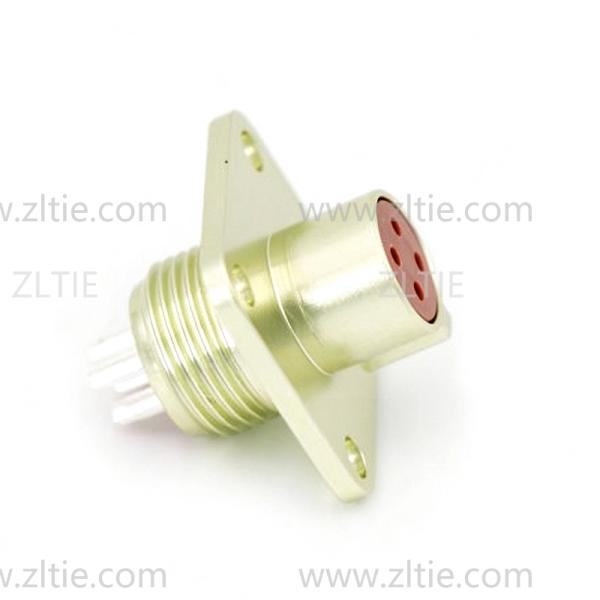 Quality Push-pull РСГ4ТВ 4 Pin Female Straight Plug Solder Cups RS / PC for sale