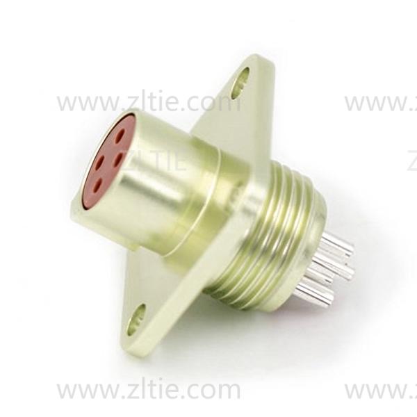 Quality Push-pull РСГ4ТВ 4 Pin Female Straight Plug Solder Cups RS / PC for sale