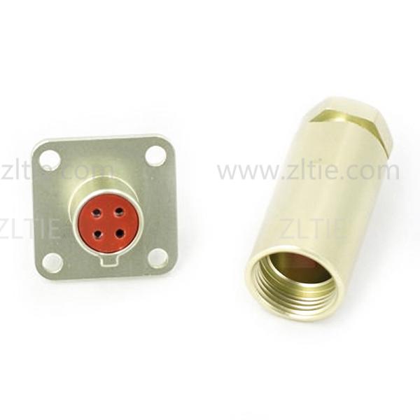 Quality Push-pull PCB4TPK 4 Pin Female Straight Plug with Cover Solder CupsРС4ТВ RS4TV for sale