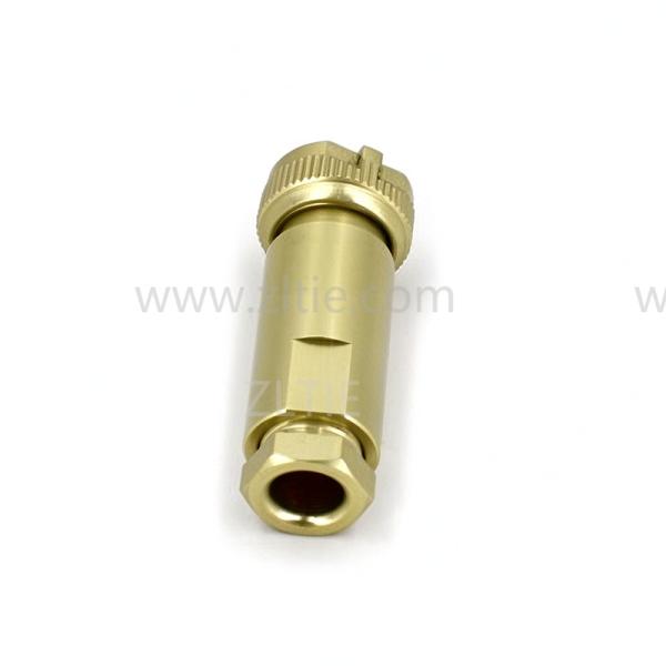 Quality Threaded PC4TK 4 Pin Female Straight Plug Solder Cups РС4ТВ RS4TV for sale