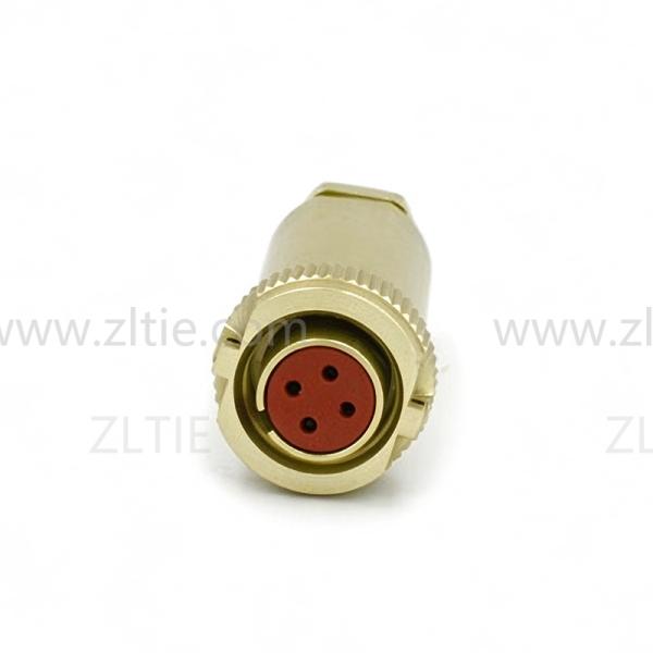 Quality Threaded PC4TK 4 Pin Female Straight Plug Solder Cups РС4ТВ RS4TV for sale