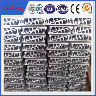 China China supplier of Extruded Aluminium Profiles with silvery anodized for sale