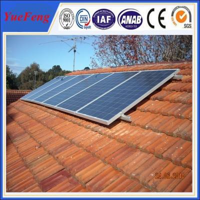 China Solar slant roof mounted solar heater flat solar panel in china for sale