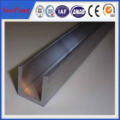 China Mill Finished Aluminum Extrusion Channel Frame Profiles T5/T6 Temper for sale
