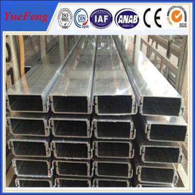 China Aluminium rectangular tube for ceiling decoration, Aluminium heatsink housing extrusions for sale