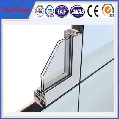 China Aluminium section 6063 extrusion profiles,standard size aluminium door and windows frame for sale