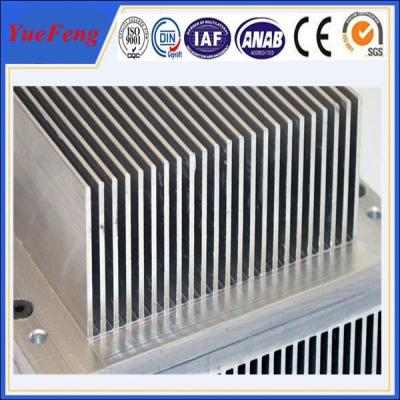 China Aluminium industrial profile extrusion, Aluminium fin radiator, aluminium heat sink for sale