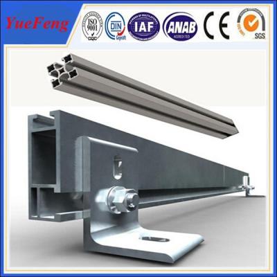 China supply aluminum extrusion for railing, extruded aluminium track profile manufacturer for sale