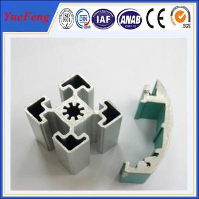 China t slot aluminium profile manufacturer, white color industrial aluminium profile(extrusion) for sale
