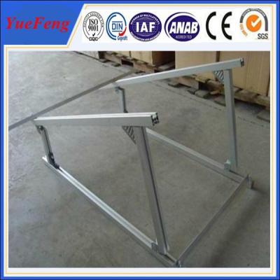 China aluminium extruded profile aluminum alloy frame solar system, solar aluminium profiles for sale