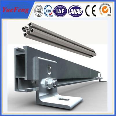 China Professional design aluminum solar mounting rail for solar system from yuefeng aluminium for sale