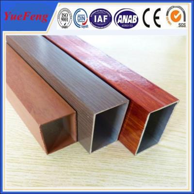 China aluminium extrusion color painting aluminum tube supplier, OEM/ODM aluminium hollow tube for sale