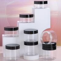 Quality High Impact Resistance PET cosmetic jars featuring from 80ml to 300ml and screw for sale