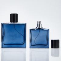 Quality Crimp Type Bottle Neck Decorative Glass Scent Container Featuring UV Gold or UV for sale