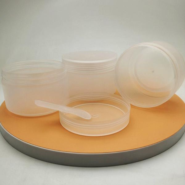 Quality 200g Plastic jars for cosmetic pads Designed for Cosmetic and Food Packaging Applications for sale