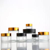 Quality Recyclable And Eco-friendly Cosmetic Storage Glass Jars from 5g to 100g Suitable for sale