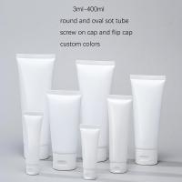 Quality Round soft cosmetic container capacity 3ml to 400ml perfect for packaging for sale