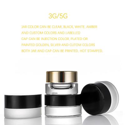 China Reusable And Refillable Small Size Glass Containers For Cosmetics Great Choice For Packaging Creams Lotions And Beauty Serums for sale