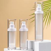 Quality Label 30ml 50ml Airless Bottle Transparent Leak Proof Container Suitable for for sale