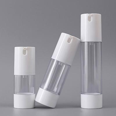 China 15ml 30ml 50ml Airless Bottle Featuring Label Offering Leak Resistant Design and User Friendly Features for sale