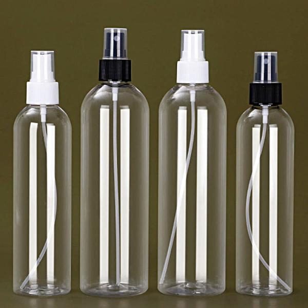 Quality Transparent PET Cosmetic Bottles from 5ml to 1L Neck Standard GCMI GPI Perfect for Serum Packaging for sale